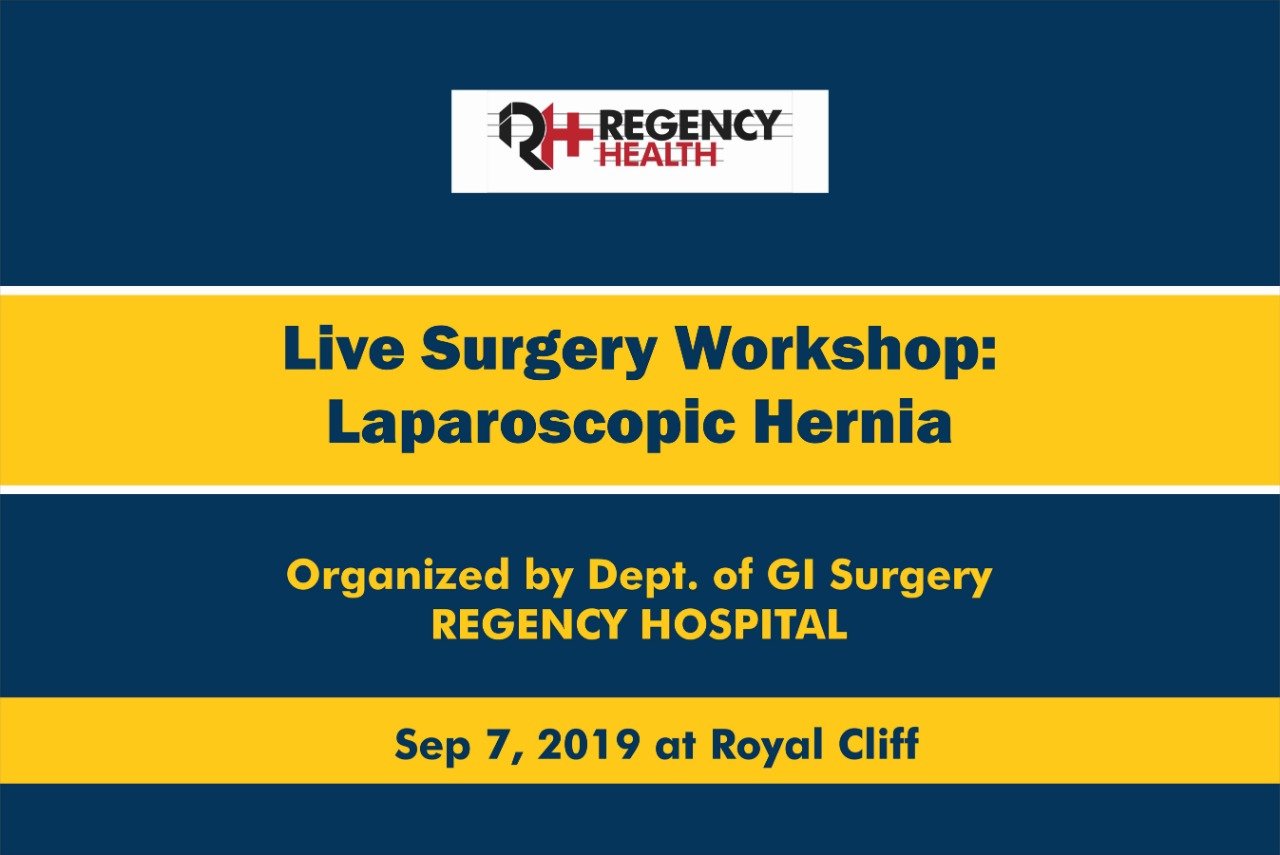 Invitation For Live Surgery Workshop - Dr. Abhimanyu Kapoor
